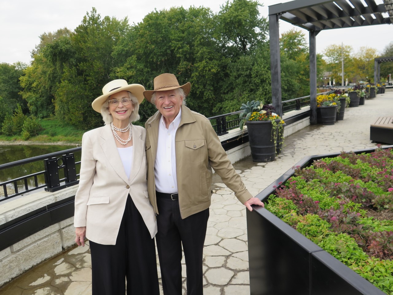 Gordon Family Cuts Ribbon on City’s Bridge of Flowers - TheTimes of ...
